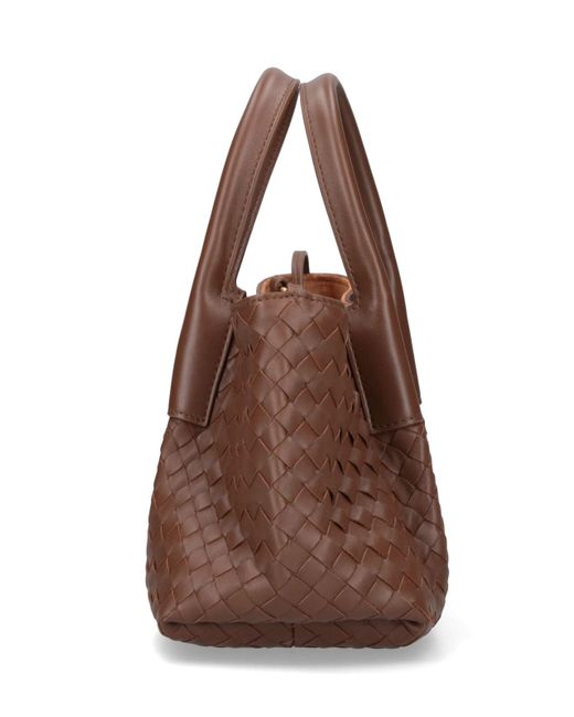 Bottega Veneta Small Bag "Pinacoteca" in Brown | Lyst UK