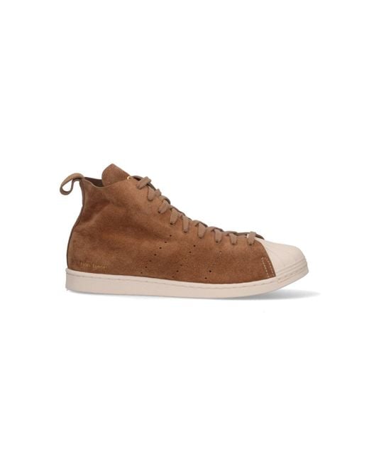 adidas Superstar Hi Sneakers in Brown for Men | Lyst UK