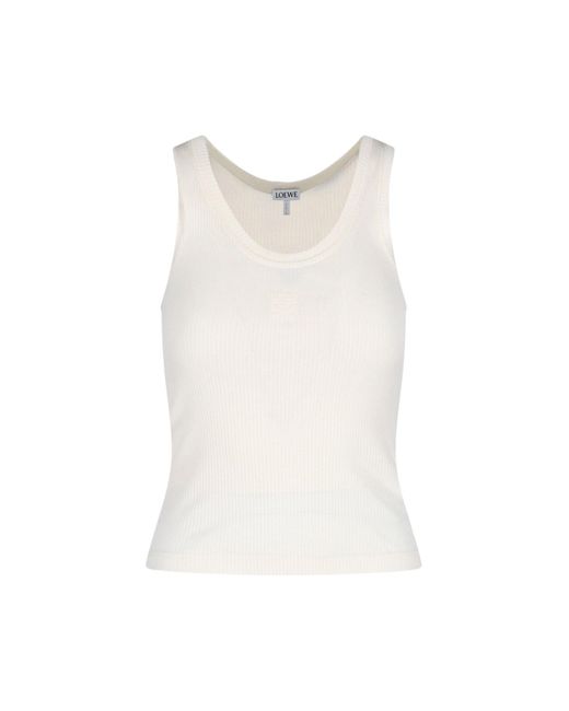 Loewe Top in White | Lyst
