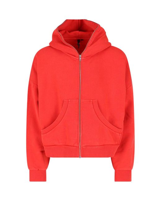 Entire studios "Eternal Zip" Hoodie in Red for Men | Lyst UK