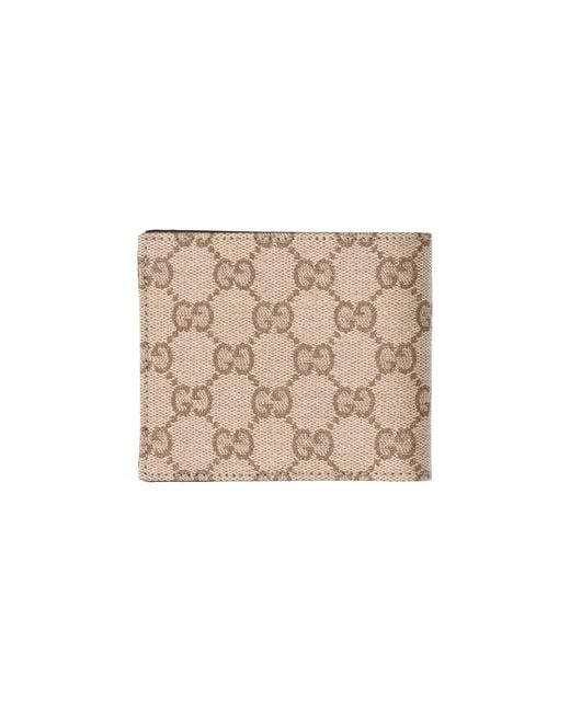 Gucci Bi-Fold Wallet Essence Classic" in Natural for Men | Lyst UK