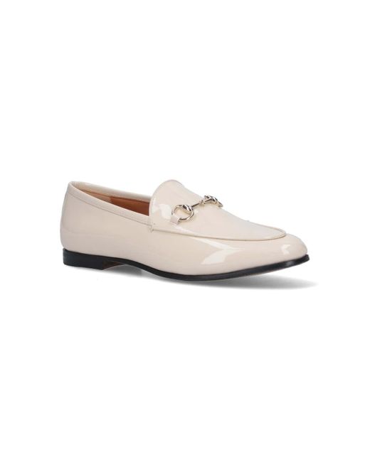 Gucci Loafers With "jordan" Clamp in White | Lyst