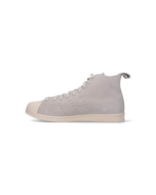 adidas Originals Superstar Hi Sneakers in White for Men | Lyst UK