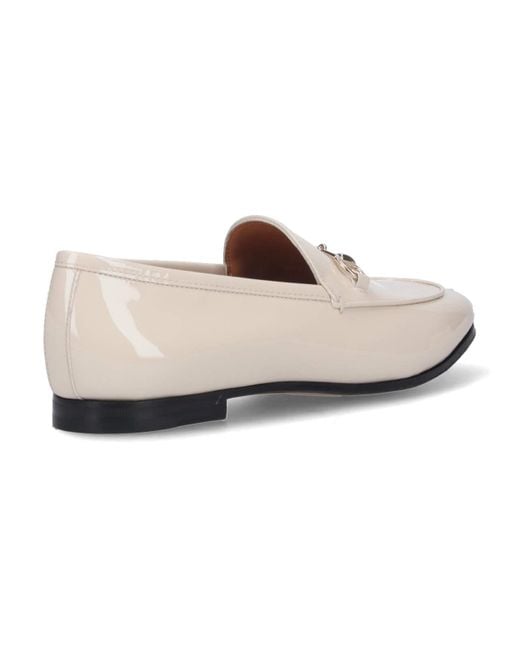 Gucci Loafers With "jordan" Clamp in White | Lyst