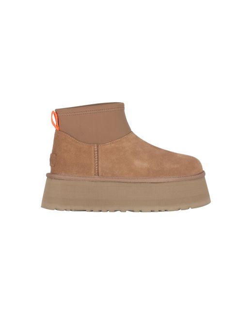UGG "classic Mini Dipper" Platform Boots in Brown | Lyst