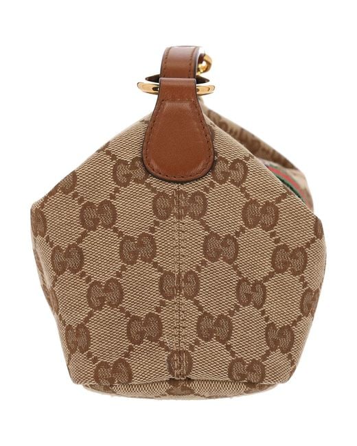 Gucci Mini Vanity Bag in Brown | Lyst UK