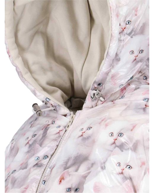 DIESEL "W-Inner-R1" Short Down Jacket in White | Lyst UK