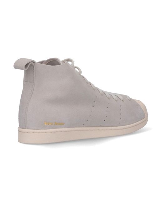 adidas Originals Superstar Hi Sneakers in White for Men | Lyst UK