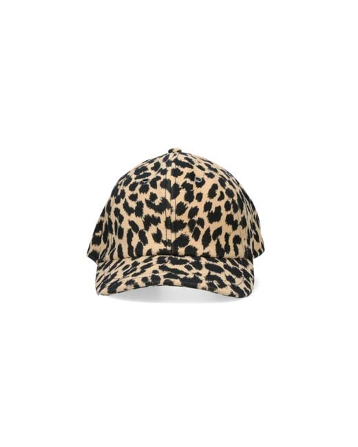 Aspesi Animal Print Baseball Cap | Lyst UK