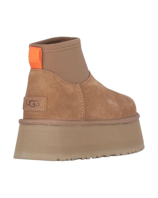 UGG "classic Mini Dipper" Platform Boots in Brown | Lyst