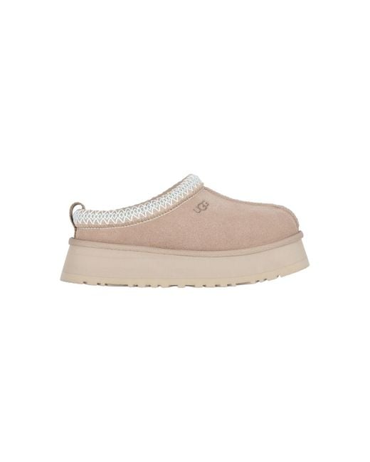 UGG "donna Taz" Sabots in Natural | Lyst