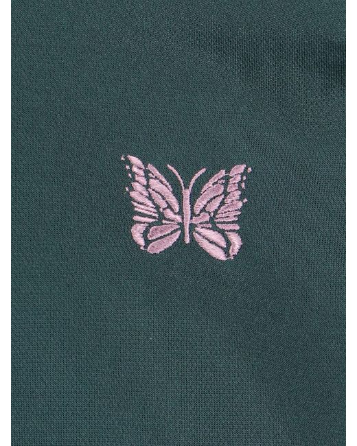 Needles Logo Sports Jacket in Green for Men | Lyst UK