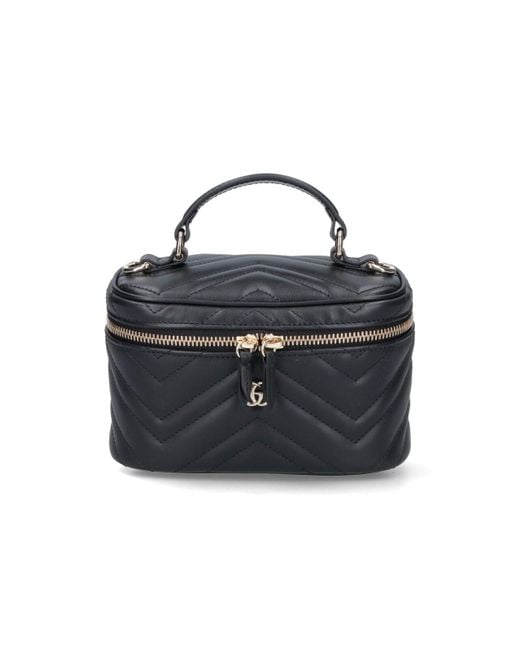 Gucci Mini Vanity Gg Marmont Bag in Blue | Lyst UK