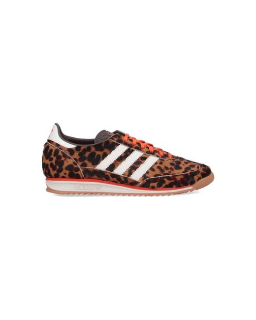 adidas Sl 72 Og Leopard Sneakers in Brown | Lyst UK
