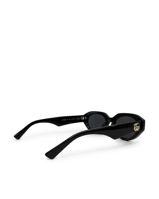 Gucci Cat-Eye Sunglasses With Gg Logo in Black | Lyst UK