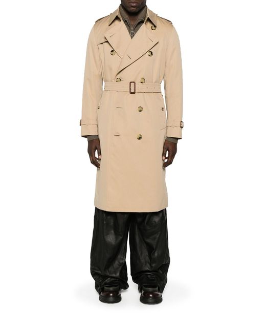 Burberry Trench in Natural for Men | Lyst