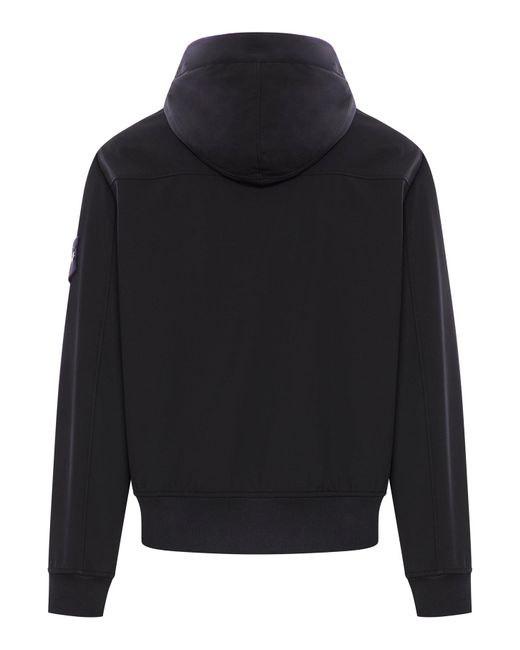 Stone Island Bomber With Compass Application in Blue for Men | Lyst