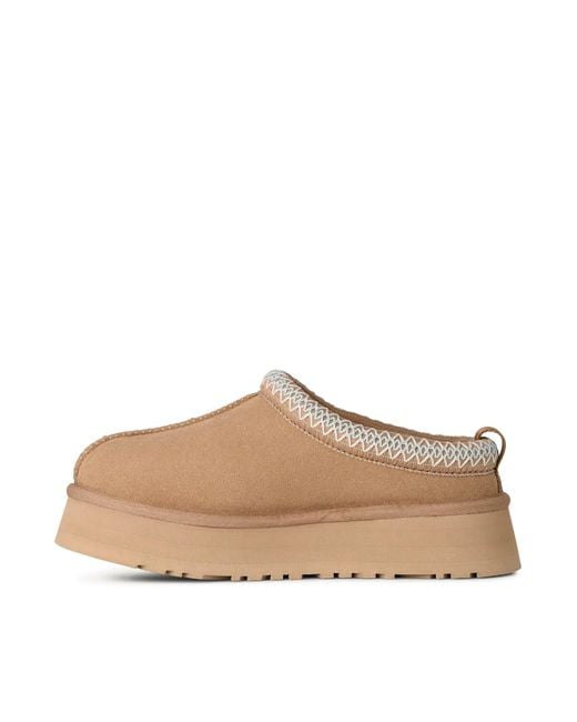UGG Tasman Ii Slippers With Platform in Brown | Lyst UK
