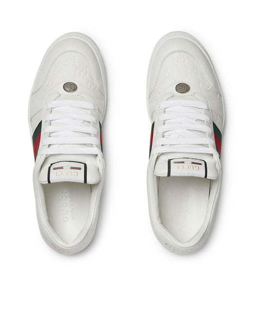 Gucci Sneakers Shoes in White for Men | Lyst