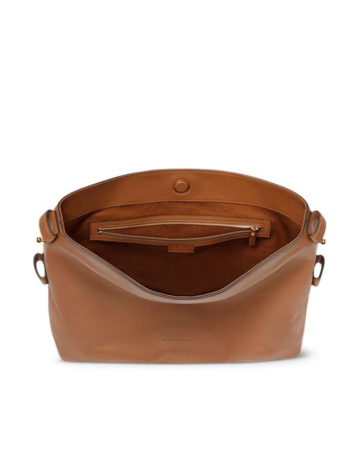 Gucci Beatrix Medium Size Shopping Bag in Brown | Lyst UK