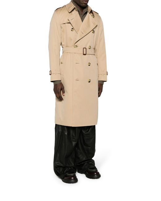 Burberry Trench in Natural for Men | Lyst