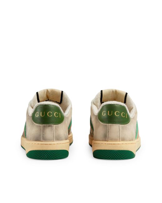 Gucci Screener Sneaker in Green | Lyst