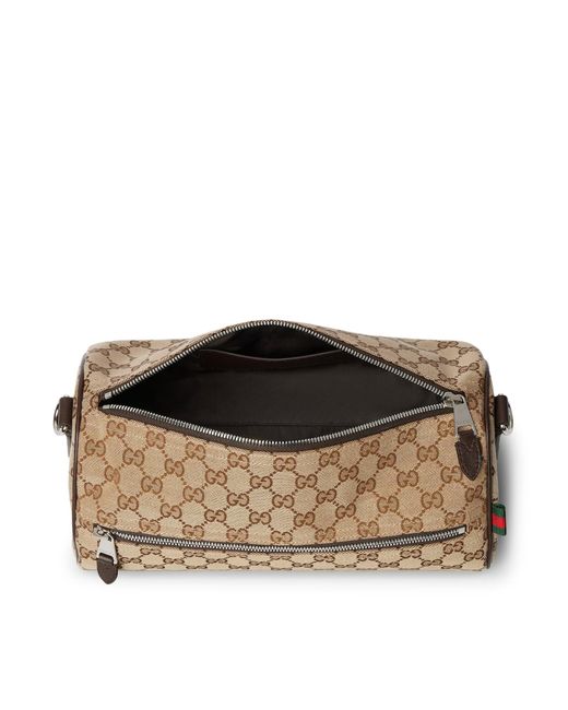 Gucci Small Cylindrical Bag in Brown | Lyst