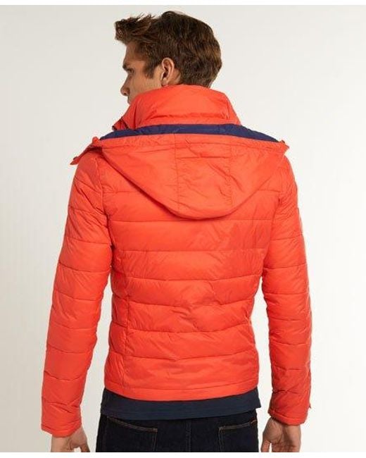 Superdry Fuji Double Zip Jacket Fire Engine in Red for Men | Lyst