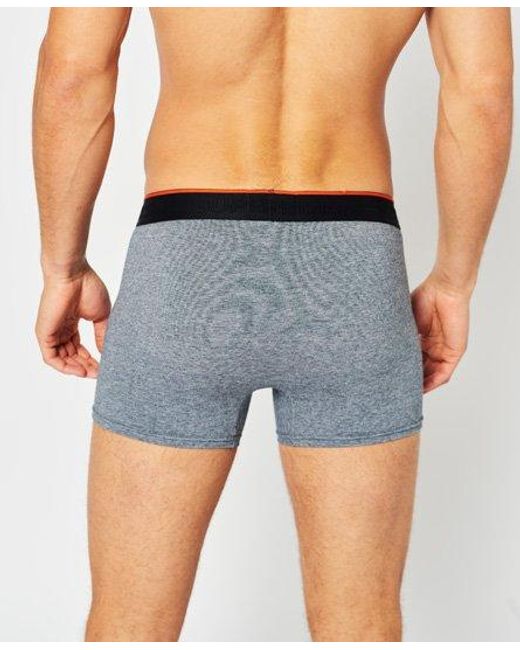 Superdry Organic Cotton Classic Boxer Double Pack Feeder/Stone Feeder ...