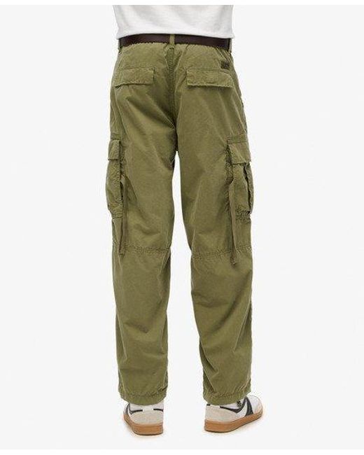 Superdry Cotton Vintage Parachute Cargo Pants in Green for Men | Lyst
