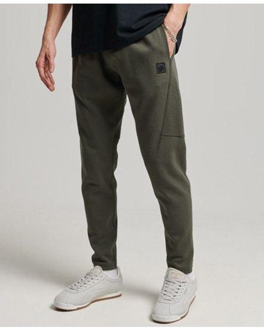 Superdry Tech Tapered Joggers / Dark Moss in Gray for Men | Lyst