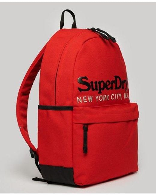 Superdry Venue Montana Rucksack in Red | Lyst