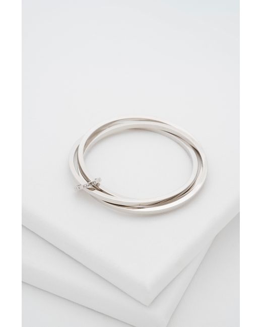 Ted Baker Metal Bangle Bracelet Multi Hoop Jewelry in Metallic | Lyst UK