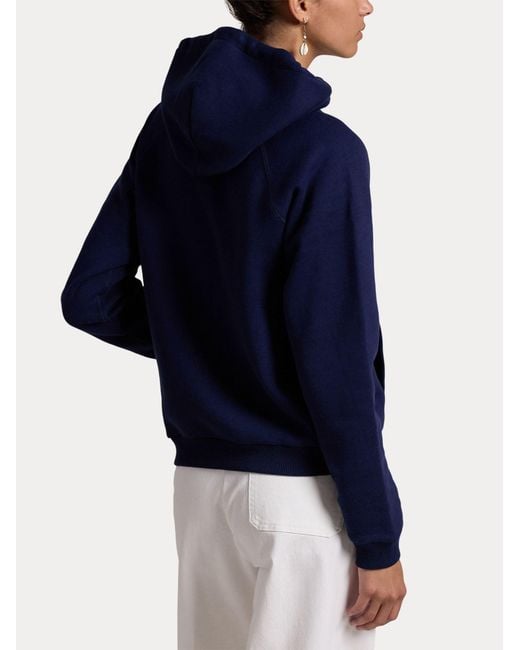 Polo Ralph Lauren Hoodie With Logo in Blue | Lyst UK