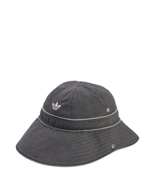 Adidas by Wales Bonner Hat "Wb Bucket Hat" in Grey for Men | Lyst UK
