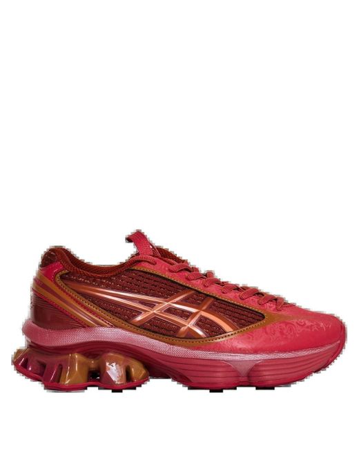 Asics Gel Kinetic Fluent Sneaker in Red for Men | Lyst UK