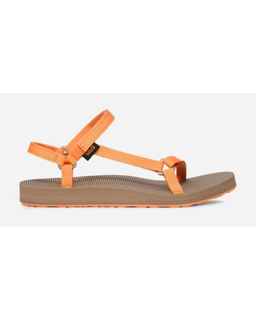 Teva Original Universal Slim Sandals in Black | Lyst UK