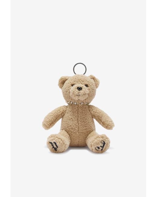 Palm Angels Teddy Bear Key-Ring in White for Men | Lyst