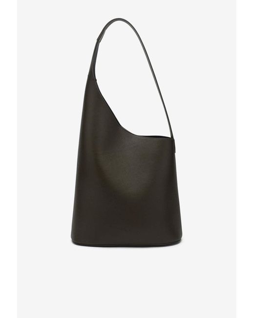 Aesther Ekme Large Lune Leather Tote Bag in Black | Lyst