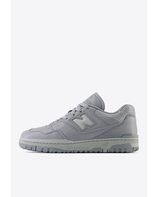 New Balance 550 Low-Top Sneakers in Gray | Lyst