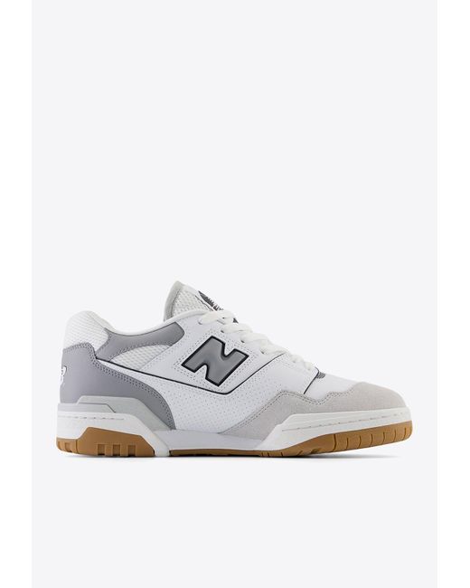 New Balance 550 Low-Top Sneakers in White for Men | Lyst