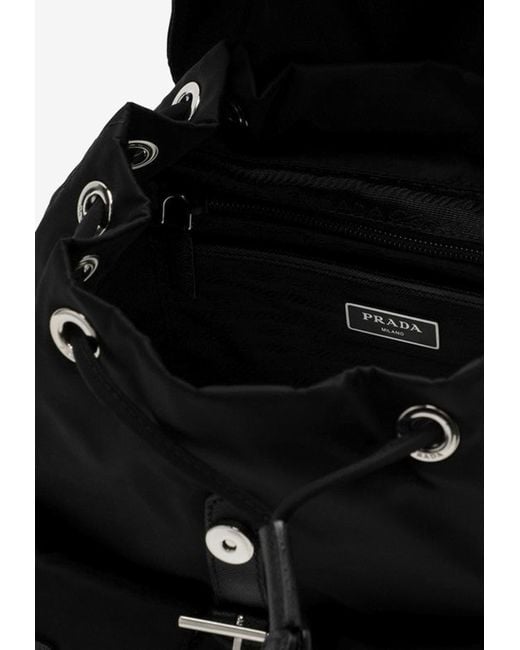 Prada Small Re-Edition 1978 Re-Nylon Backpack in Black | Lyst