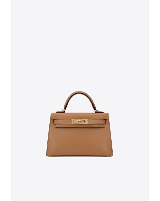 Hermès Mini Kelly 20 in White | Lyst