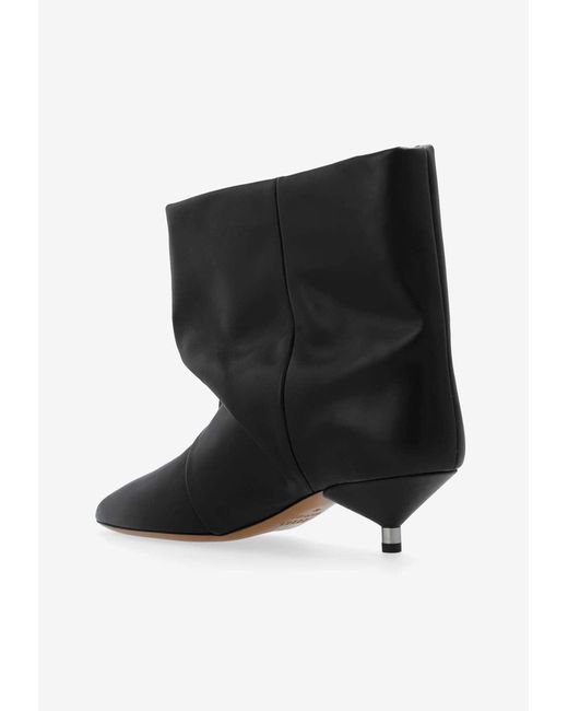 Isabel Marant Edrik 57 Ankle Boots in Black | Lyst