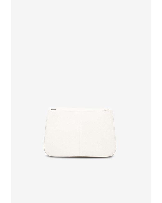 Hermès Halzan 25 in White | Lyst