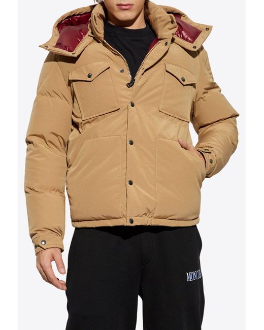 Moncler Fornas Short Down Jacket in Black for Men | Lyst