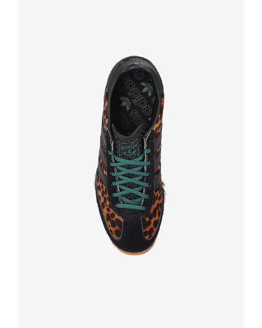 adidas Originals Sl 72 Og Leopard Print Sneakers in Black | Lyst