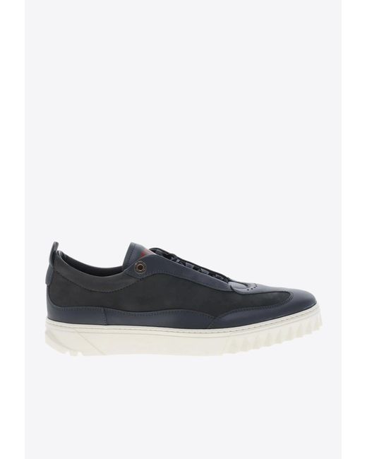 Ferragamo Aaron Low-Top Sneakers in Black for Men | Lyst