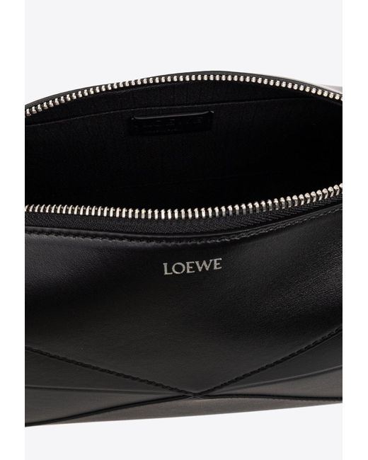 Loewe Puzzle Fold Pouch Bag in Black for Men | Lyst