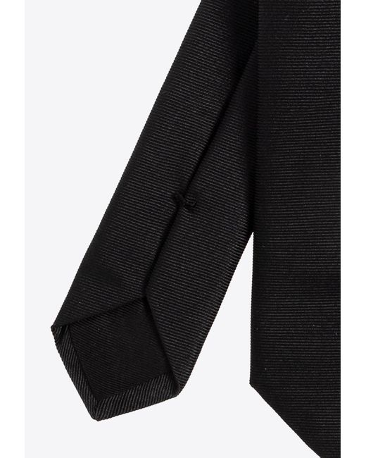 Versace 90S Vintage Logo Silk Tie in Black for Men | Lyst